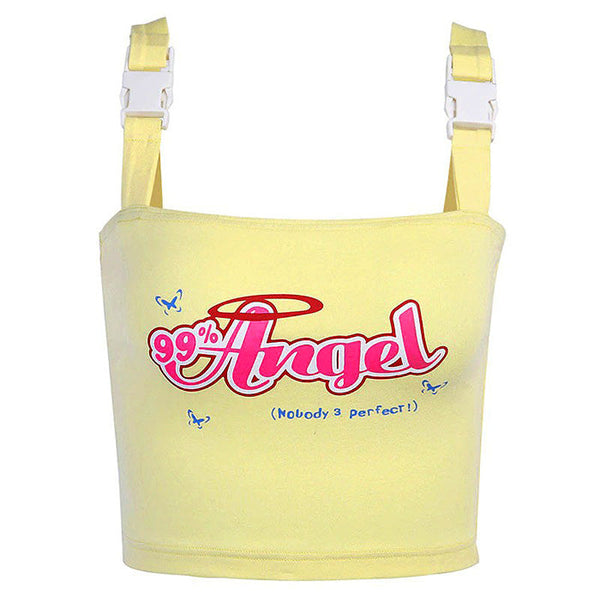 Yellow Angel Crop Top – Genistyle Shop