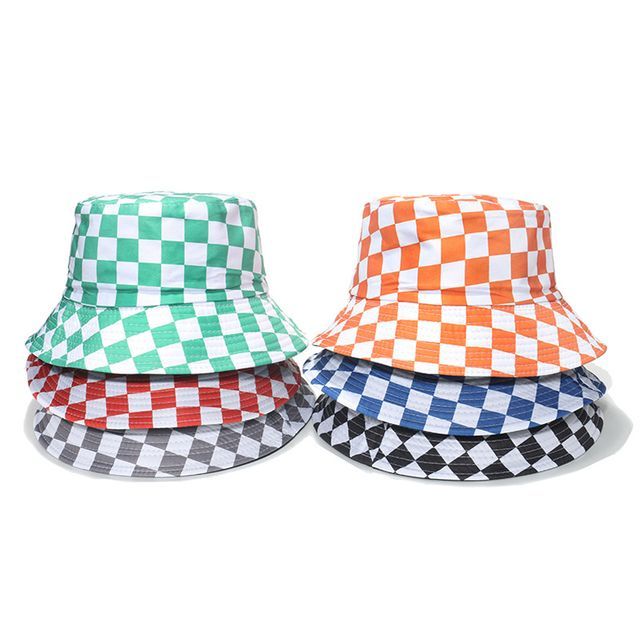 Checker Bucket Hat – Genistyle Shop