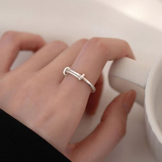 Layered Sterling Silver Ring – Genistyle Shop