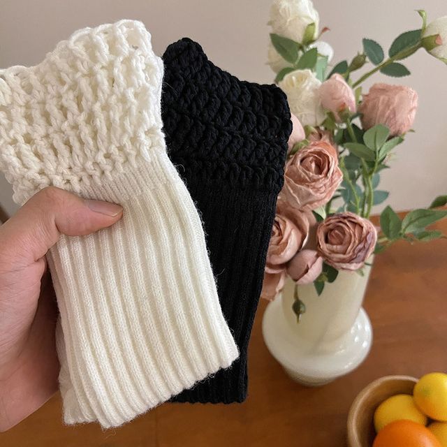 Plain Chunky Knit Socks – Genistyle Shop