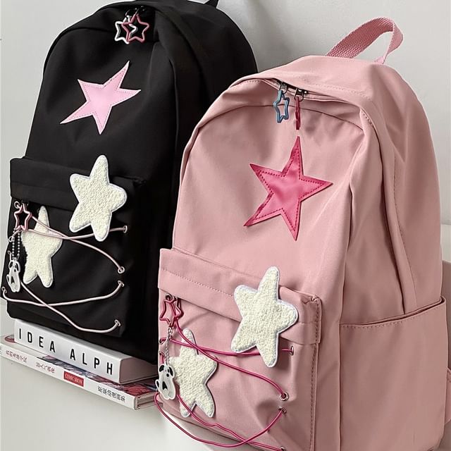 Star Pattern Backpack / Bag Charm / Set – Genistyle Shop