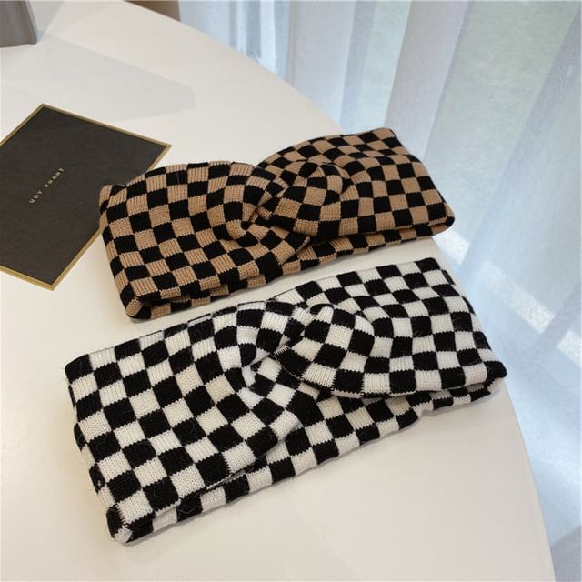 Checker Head Band – Genistyle Shop