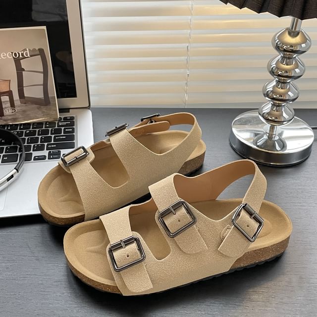 Platform Buckled Sandals – Genistyle Shop